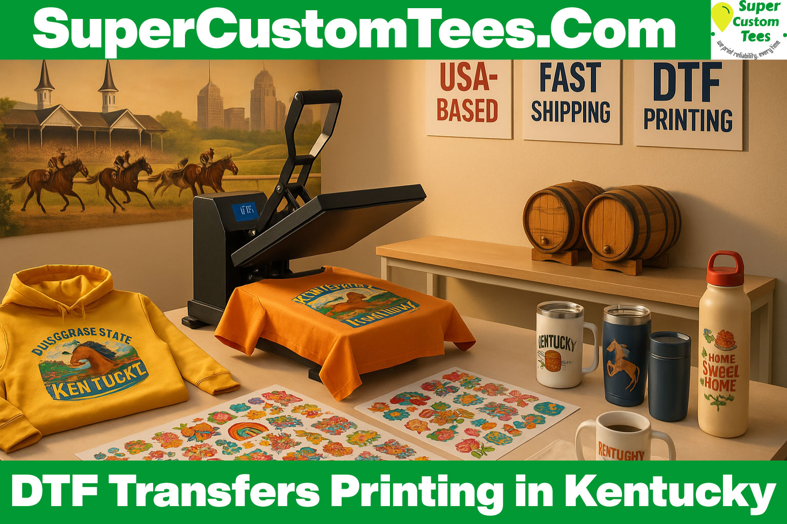 DTF Transfers Printing in Kentucky – Super Custom Tees