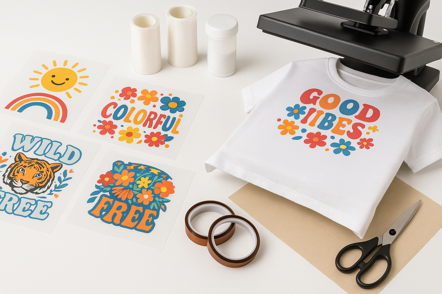 Heat Transfers 101: The Ultimate Beginner’s Guide to Customizing Cloth ...