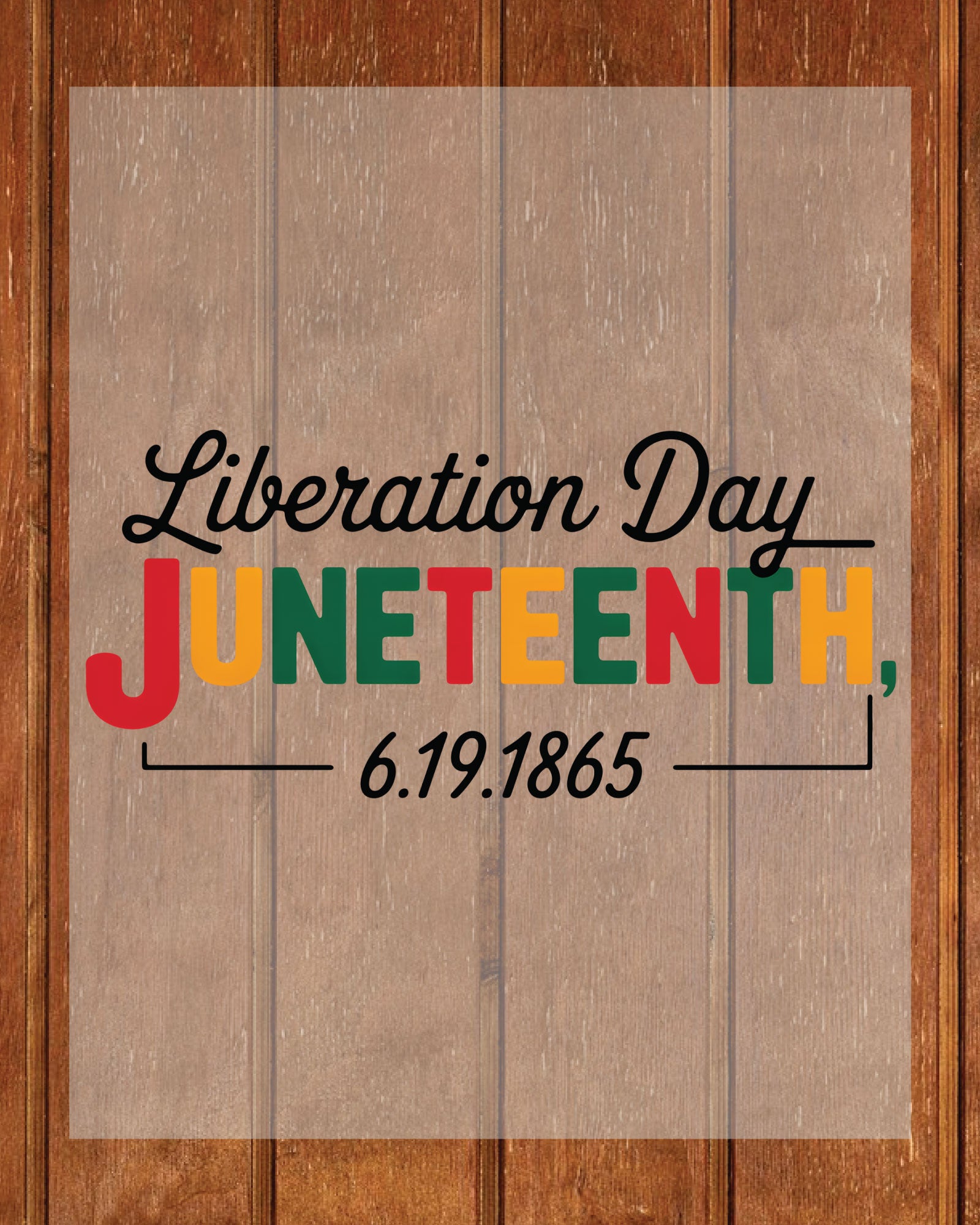 Liberation Day Juneteenth DTF Transfer Ready to Press for Shirt – Super ...